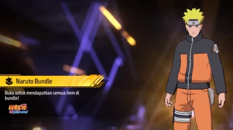 Cara Mendapatkan Bundle Naruto di Free Fire