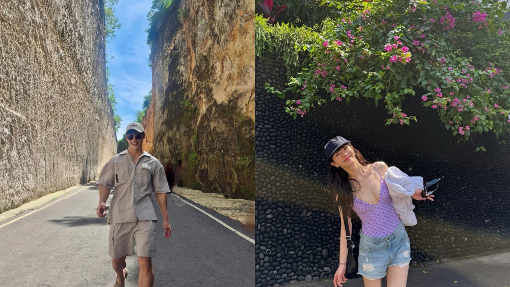 Woo Do-hwan dan Park Gyu Young Tampilkan Foto Berjalan di Bali